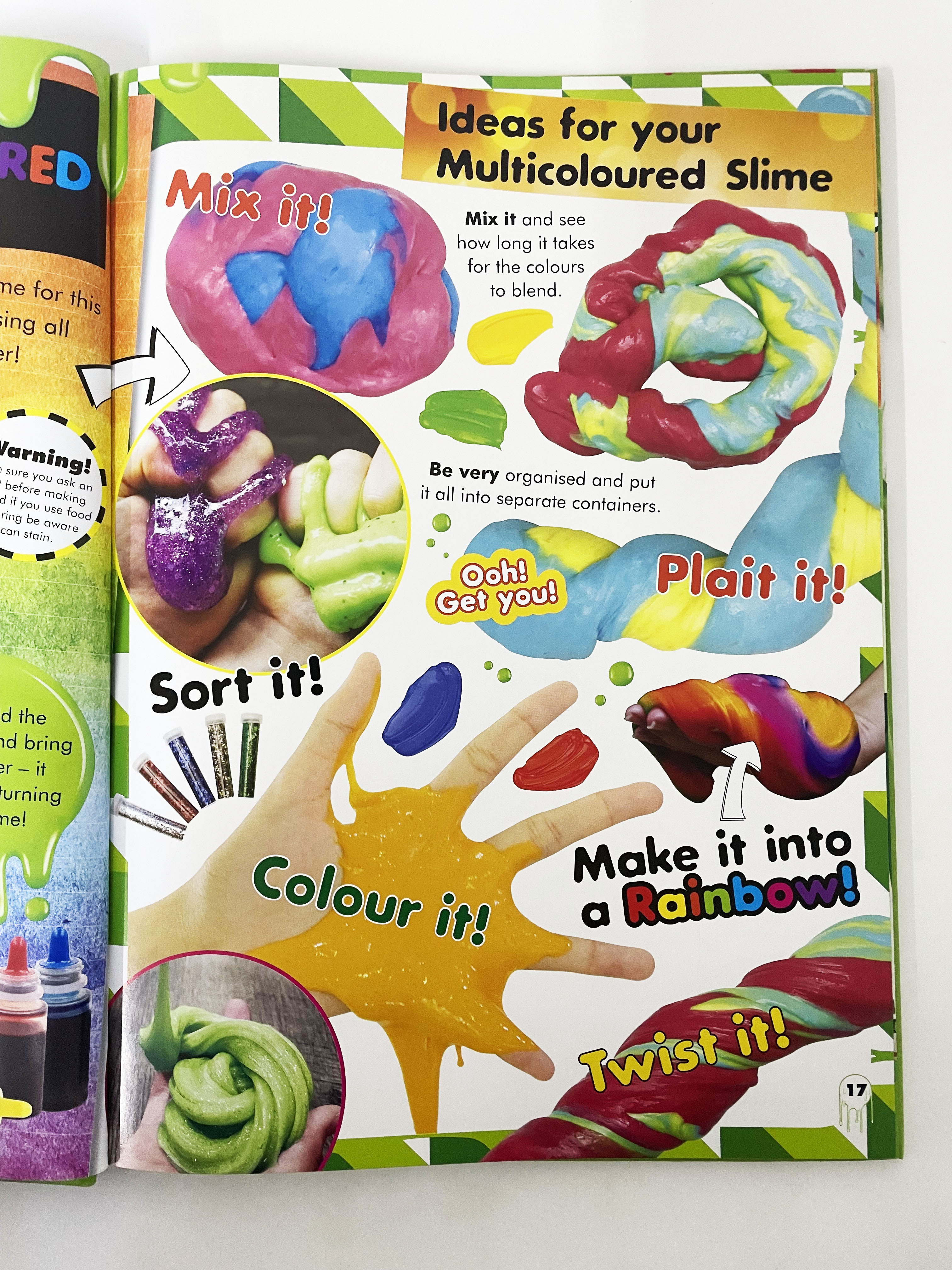 Nickelodeon Slime Fun Book For Kids Who Love Science Packed With Games ...