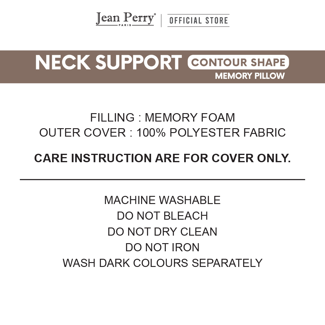 Novelle Neck Support Contour Shape Memory Pillow | Shopee Malaysia