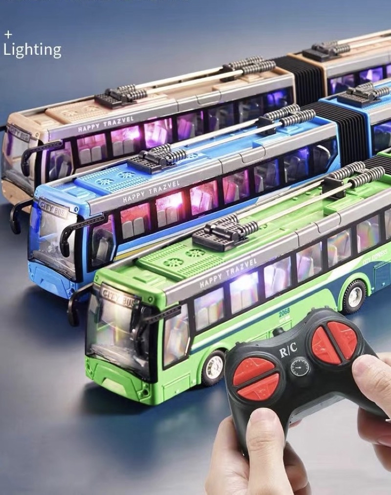 FEO Rc Bus Remote Control School Bus Control Light Rechargeable Remote ...