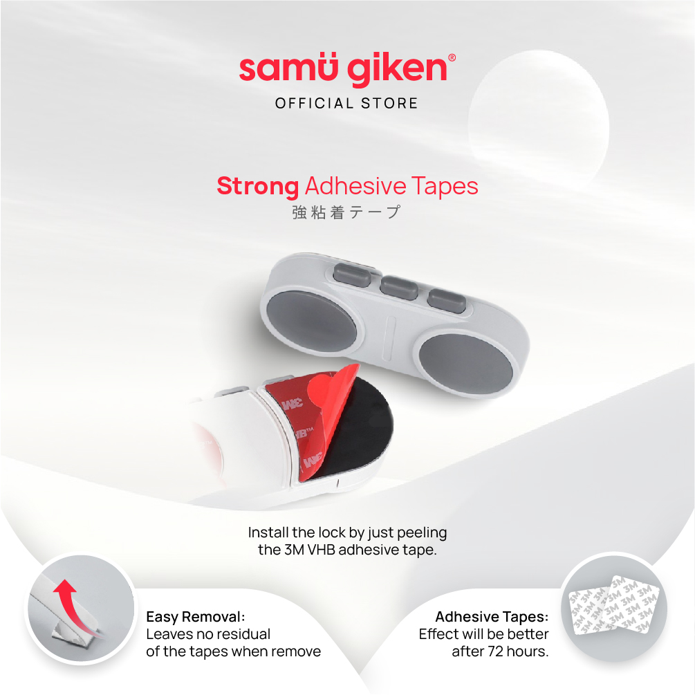 Samu Giken Cabinet Lock, Model: SL-CL3710GW | Shopee Malaysia
