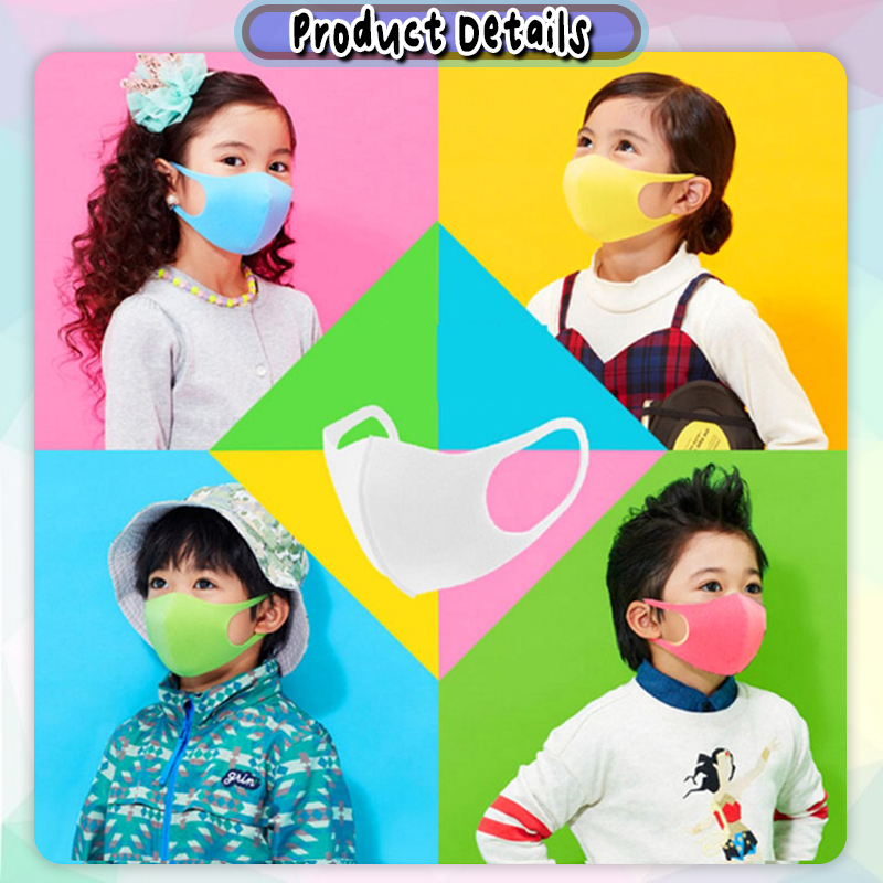 [Little B House] Anti-Dust Face Mask for kids Sponge Washable Anti Haze ...