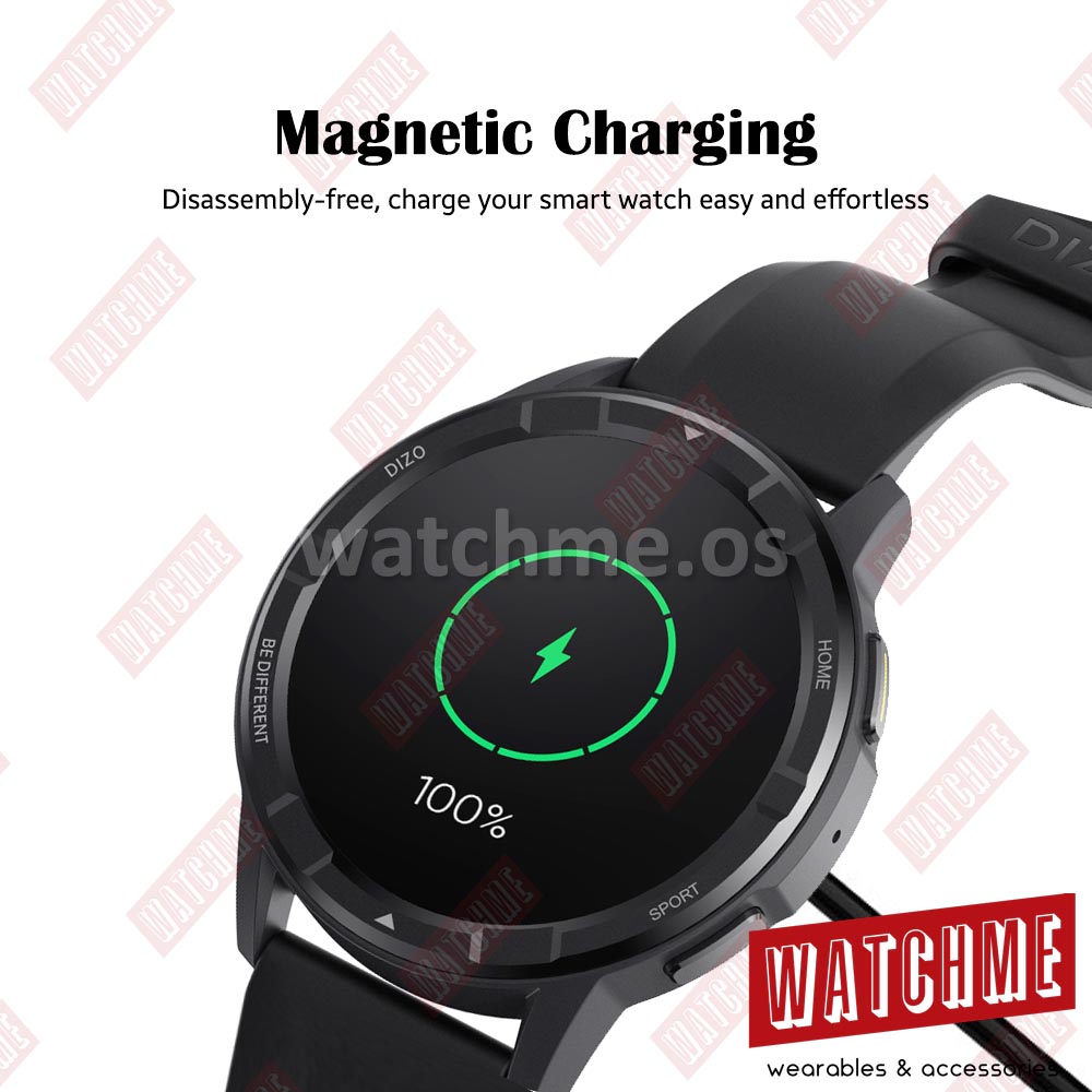 DIZO Watch R Talk Go Magnetic Charging Cable, USB Cable 100cm For ...