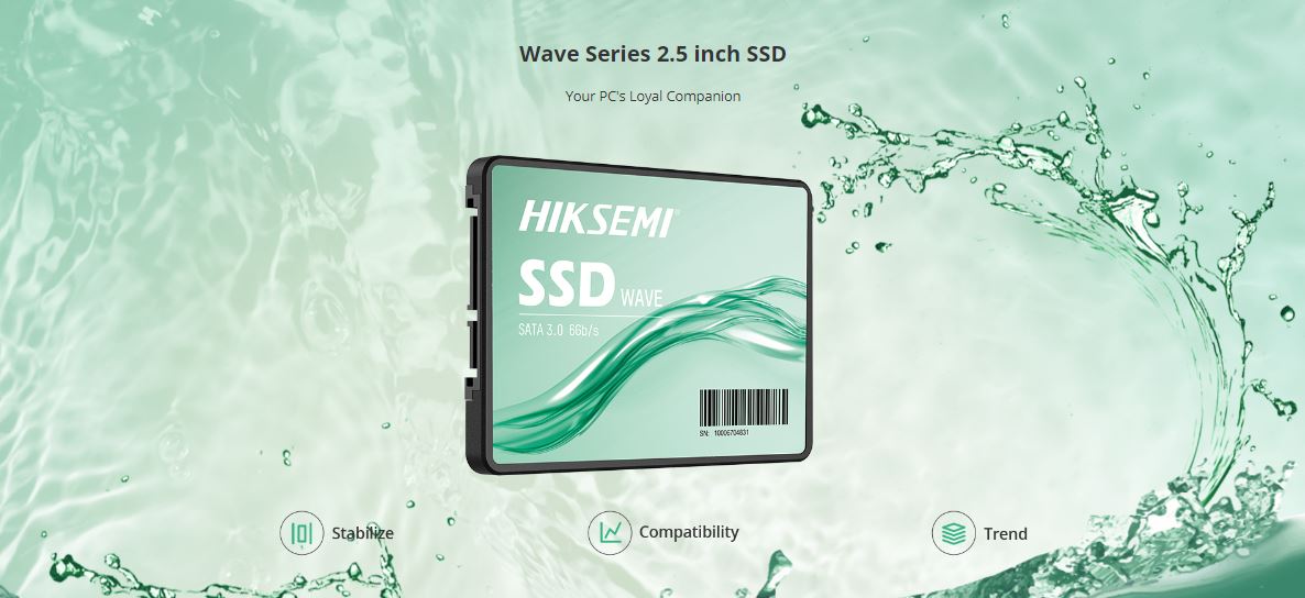 HIKSEMI SSD WAVE SERIES 2.5" SATA III 3D NAND 256GB/512GB/ 1TB- 3YRS ...
