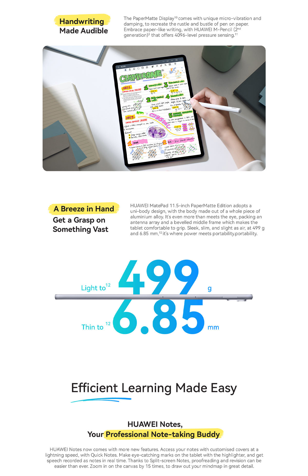 HUAWEI MatePad 11.5 2025 | Palm Rejection | budget sesuai kerja office ...