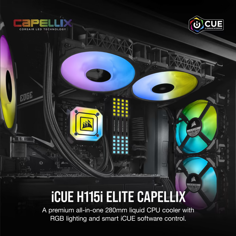 Corsair iCUE Link H100|H150|H100i|H115i|H150i|H170i|ELITE CAPELLIX|XT ...