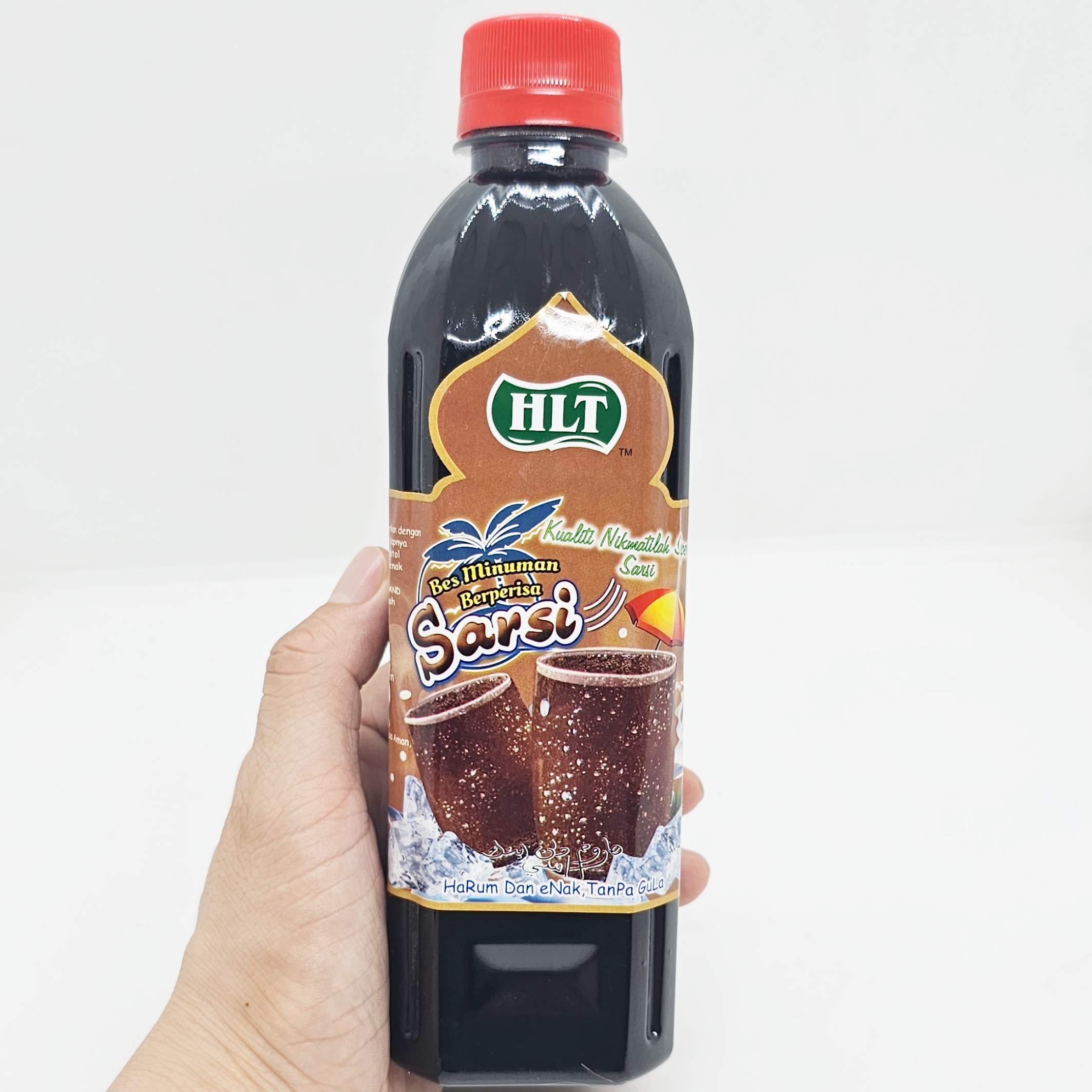HLT Kordial Sarsi Tanpa Gula (450ml / Halal) 沙士浓缩香精 Sarsi Syrup Without ...