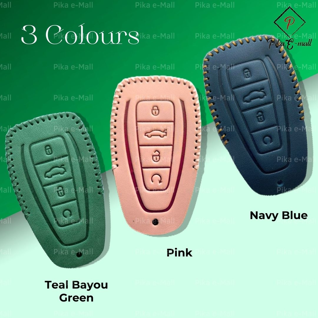 LEATHER Proton S70 Key Cover Kunci Kereta Key Cases Pink Keyless Remote ...
