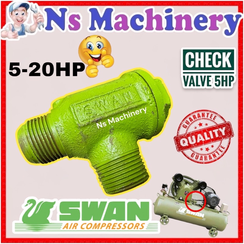 Swan Check valve For 5HP~15HP Air Compressor/Swan check valve Air ...
