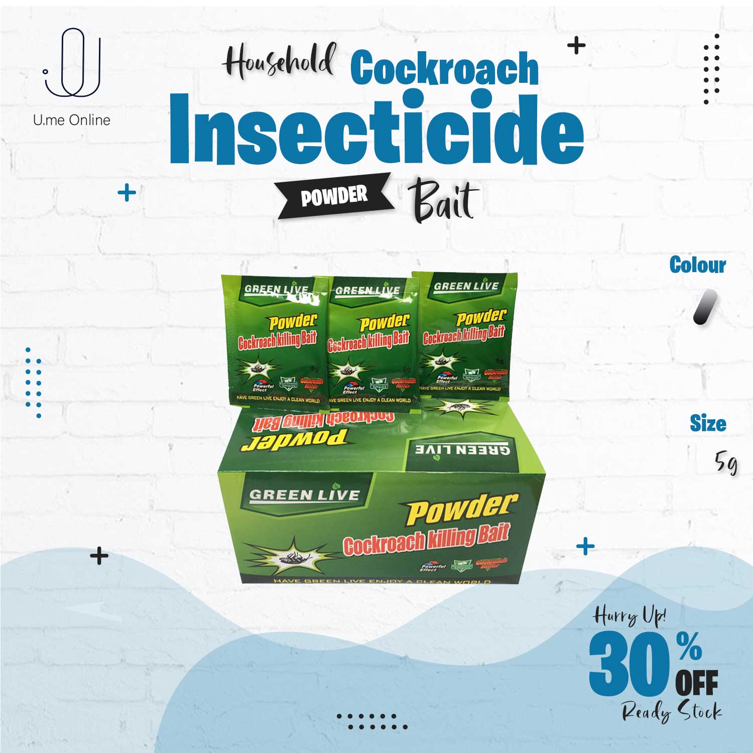 U.me Powder Cockroach Bait Hot Selling High Quality Insect Killer Ant ...