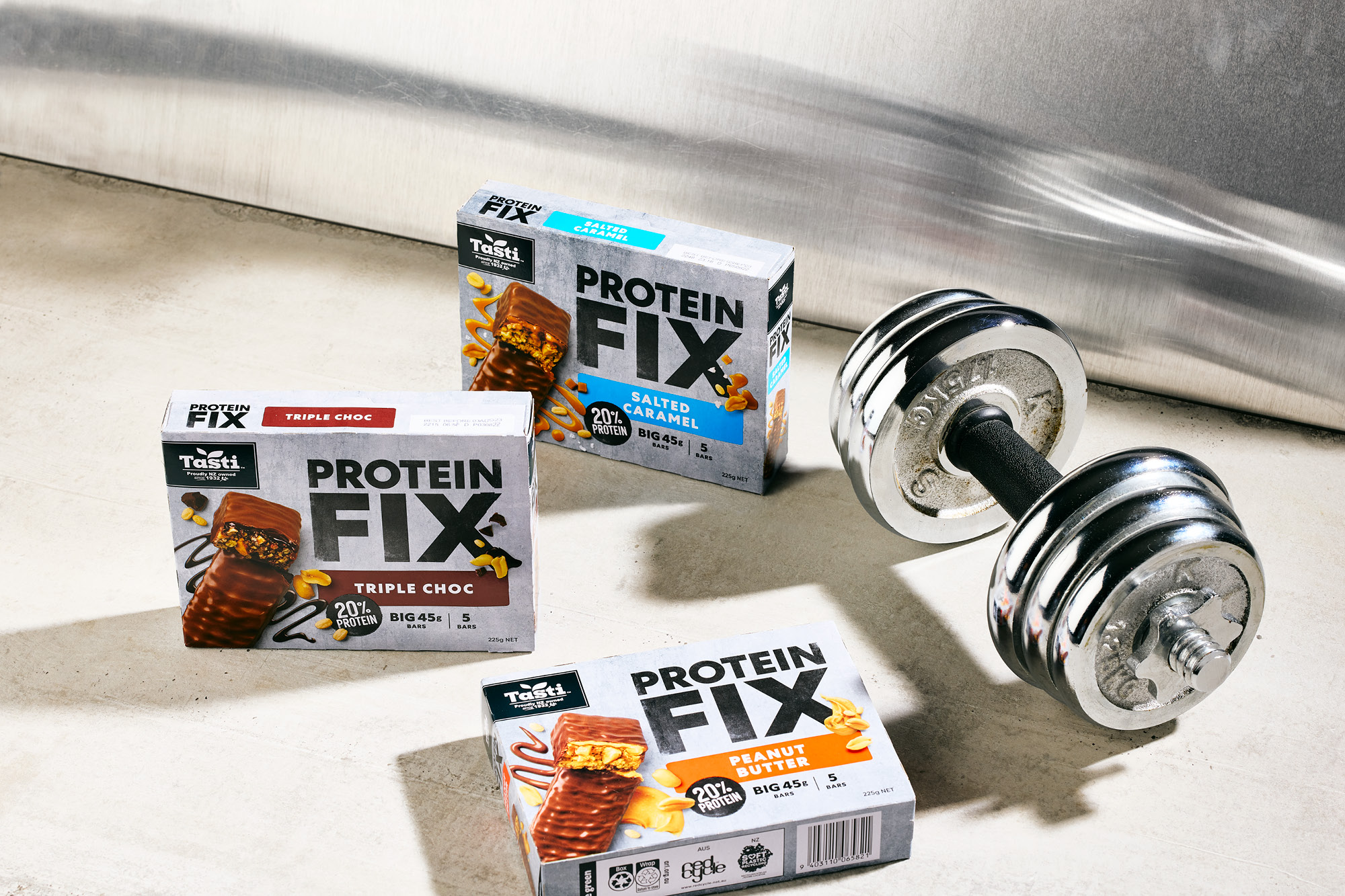 Tasti REFUEL Big Energy Bars PROTEIN FIX (Vanilla Almond/ Peanut Butter ...