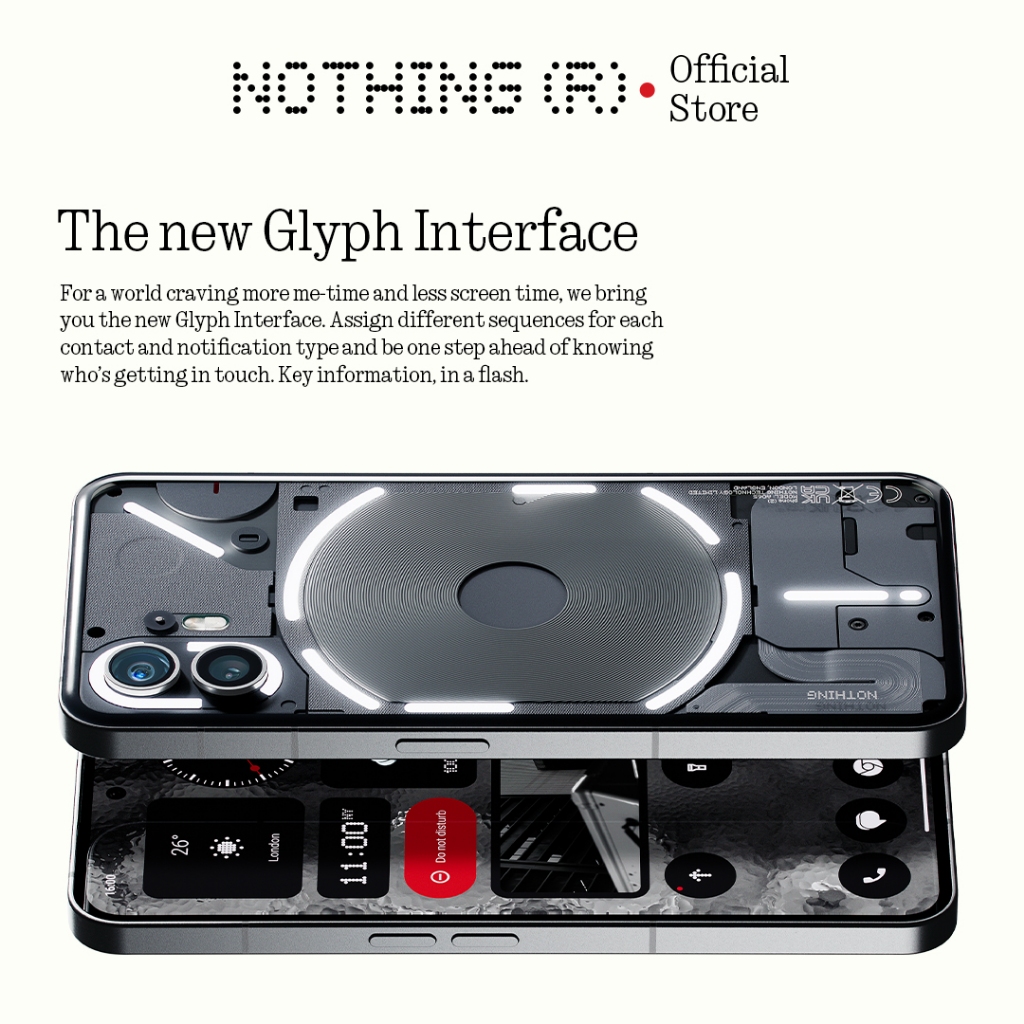 Nothing Phone (2) 5G - 6.7" LTPO AMOLED Display (12GB + 128GB /12GB + 256GB) | Shopee Malaysia