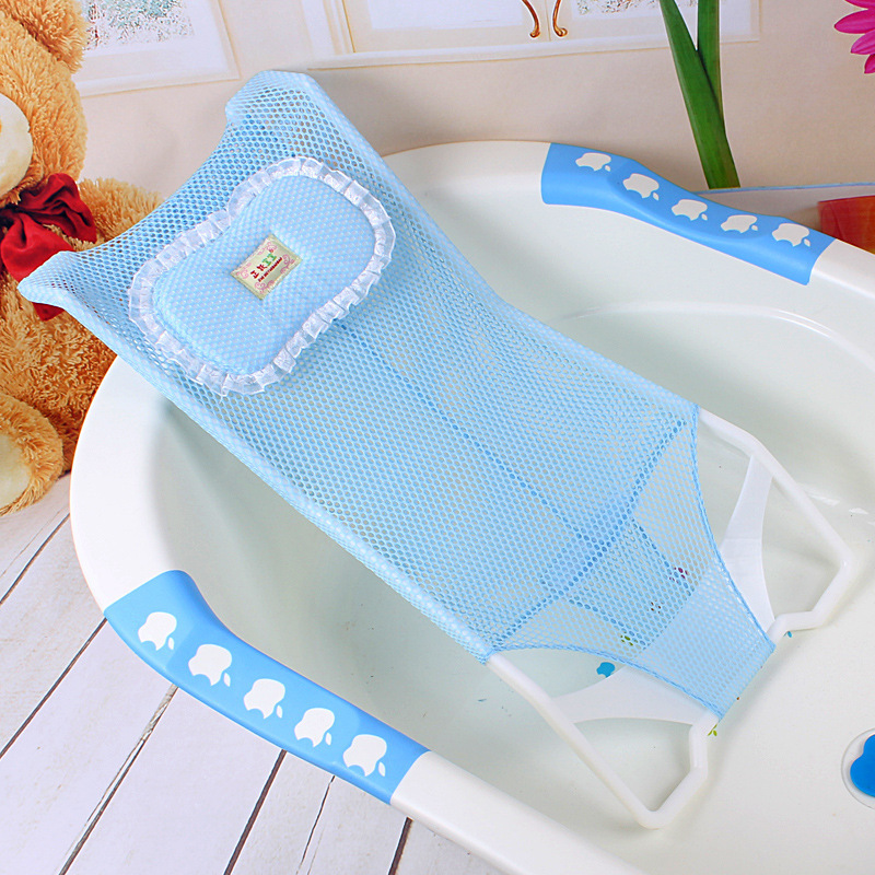 🐳Baby Bath Helper Bath Tub Stand Net Baby Safety Support Net Shower ...