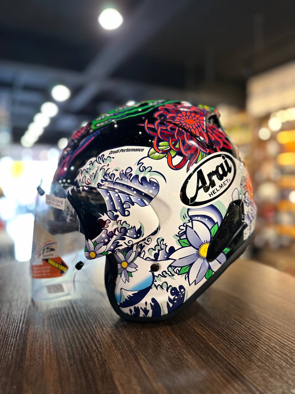 ARAI HELMET VZ-RAM OPEN FACE ORIENTAL BLACK ORIGINAL MADE IN JAPAN. AUTHORISED DEALER | Shopee ...