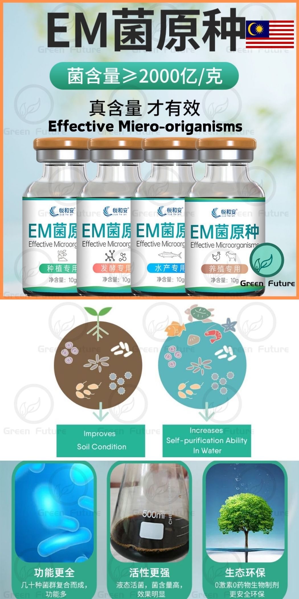 Em (Effective Microorganisms) Em Ibu Em Organik Mikroorganisma EM菌种原种 ...