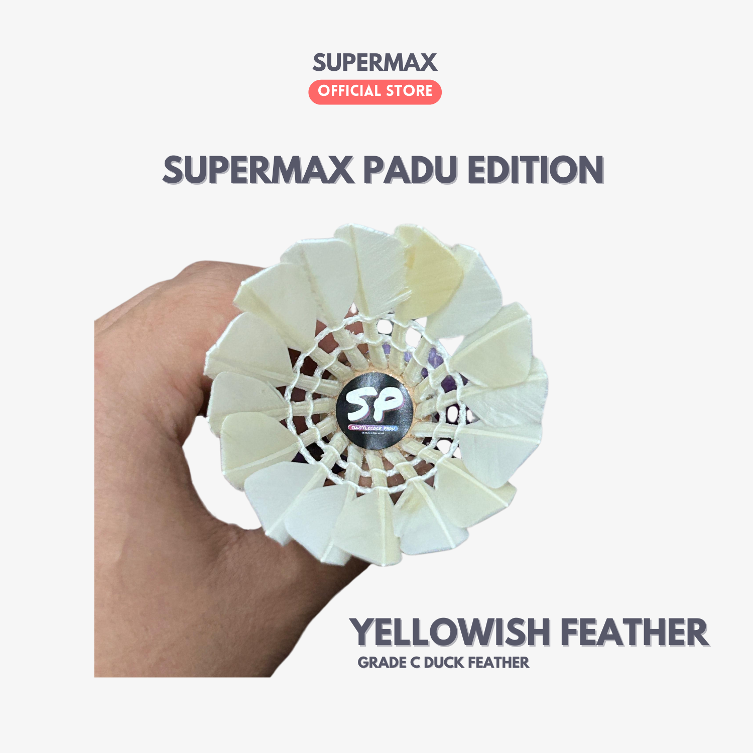 Supermax Bola Badminton Shuttlecock Padu Edition | Suttlecock Badminton ...