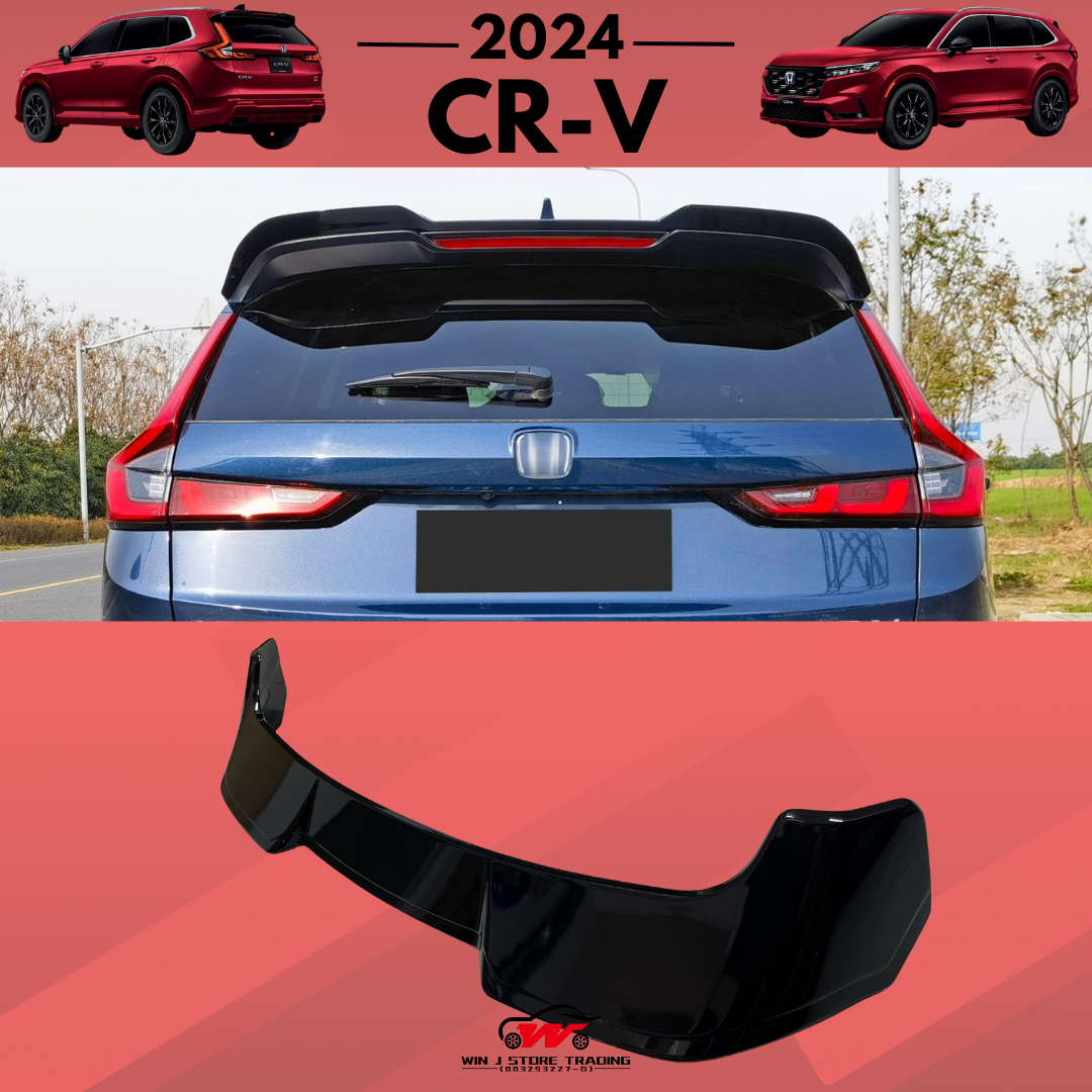 Honda CRV CR-V G6 2024+ Glossy Black Rear Spoiler For Sporty Design for ...