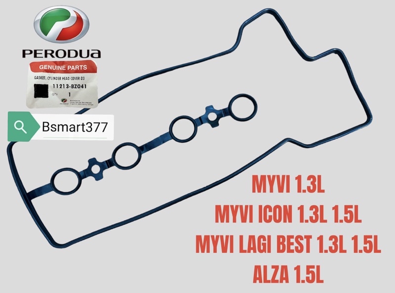 READY STOK 11213-BZ041 100%ORIGINAL PRODUCT PERODUA VALVE COVER GASKET ...