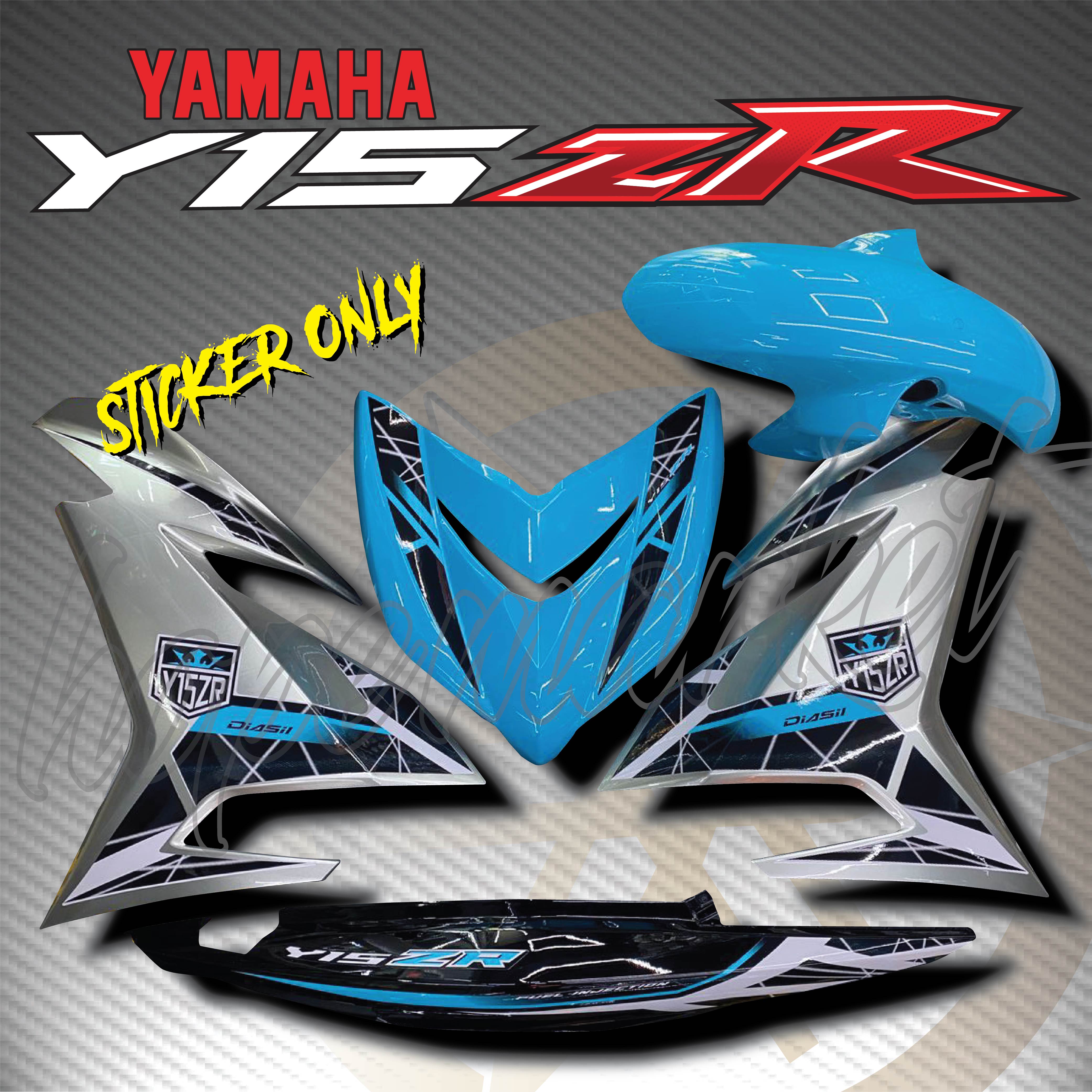 STRIPE MOTOR YAMAHA Y15ZR/Y15 (30) CUSTOM DESIGN SPECIAL COLOUR BODY ...