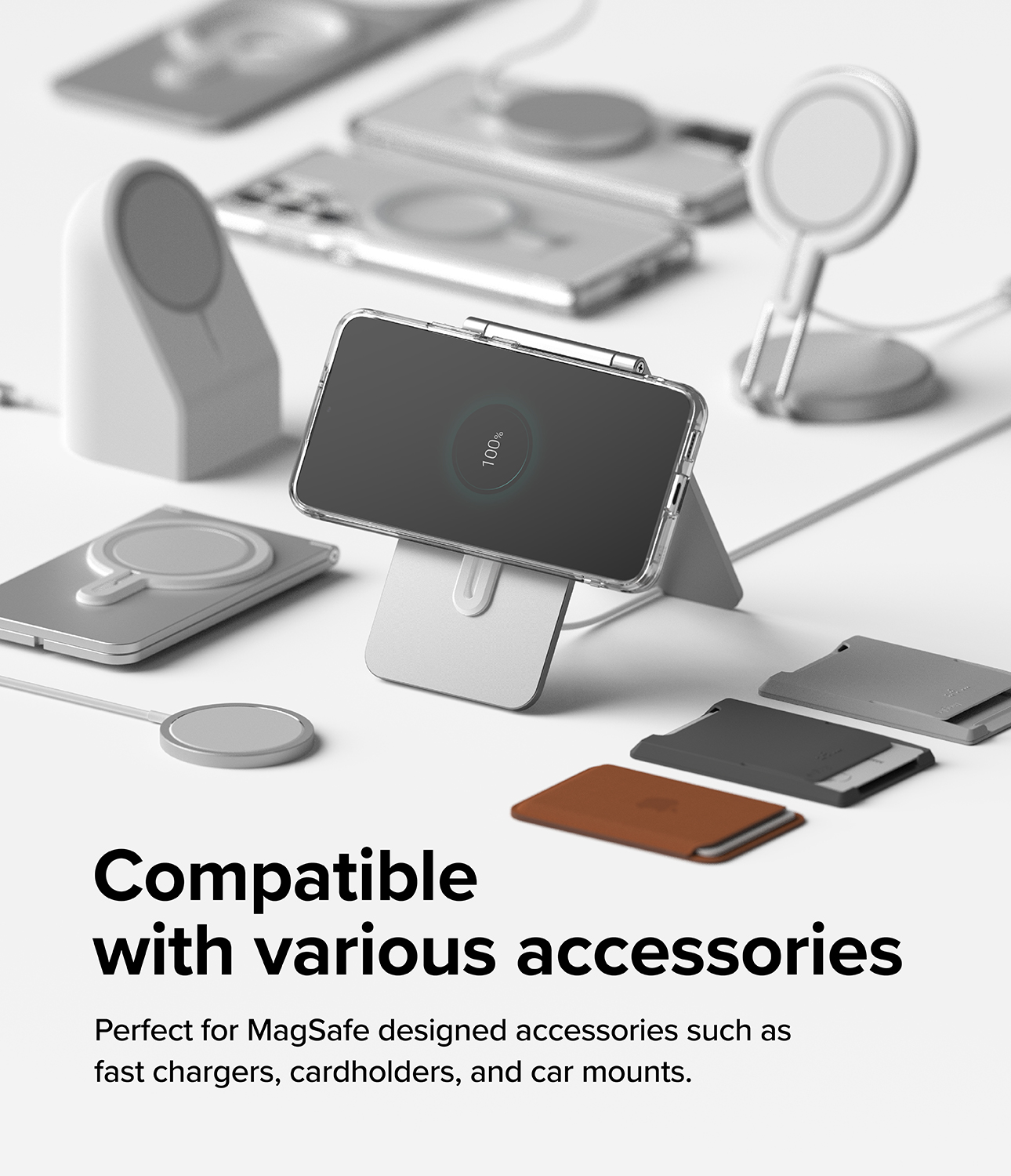 RINGKE® MAGNETIC PLATE for MagSafe Accessories Universal Adhesive ...