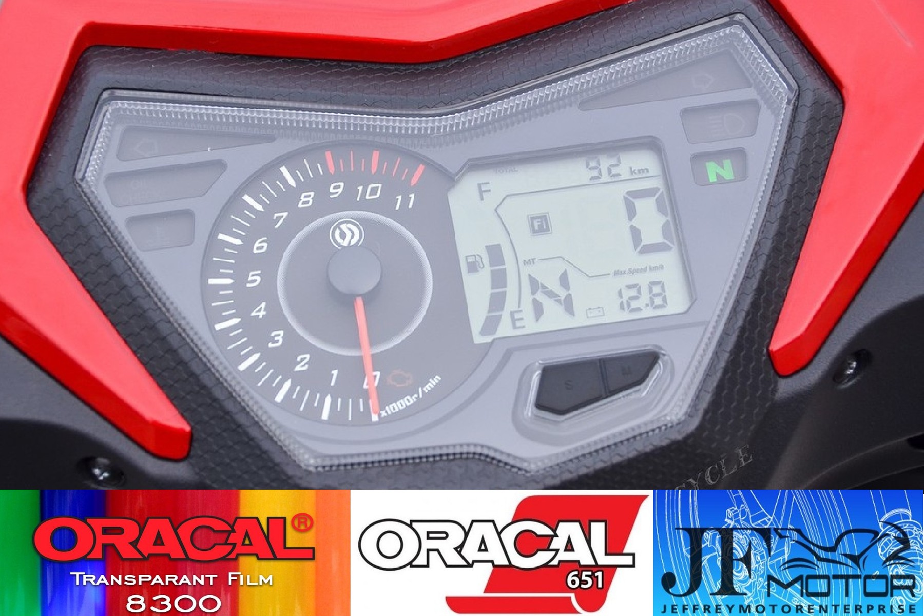 SYM VF3i Meter Tinted Sticker Meter VF3i | Shopee Malaysia