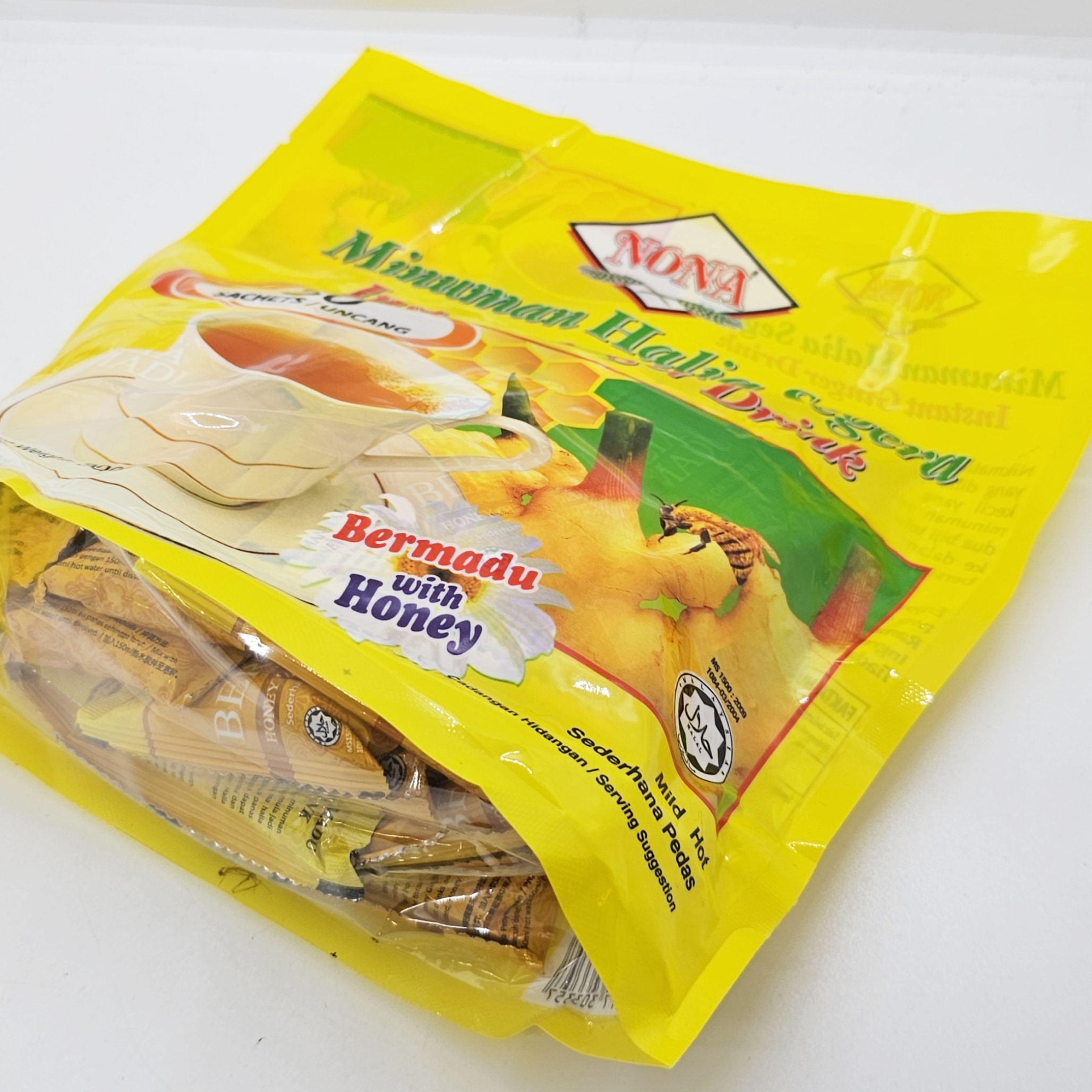 NONA Minuman Halia Segara Dengan Madu (30pcs x 10g) Instant Ginger ...