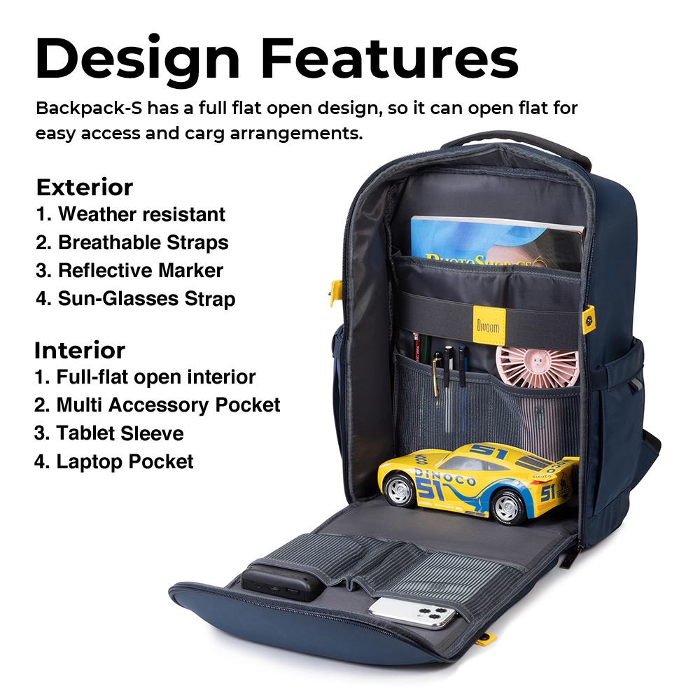 Divoom Pixoo S&Pixoo M&Cyberbag Backpack Customisable Pixel Art Multi ...