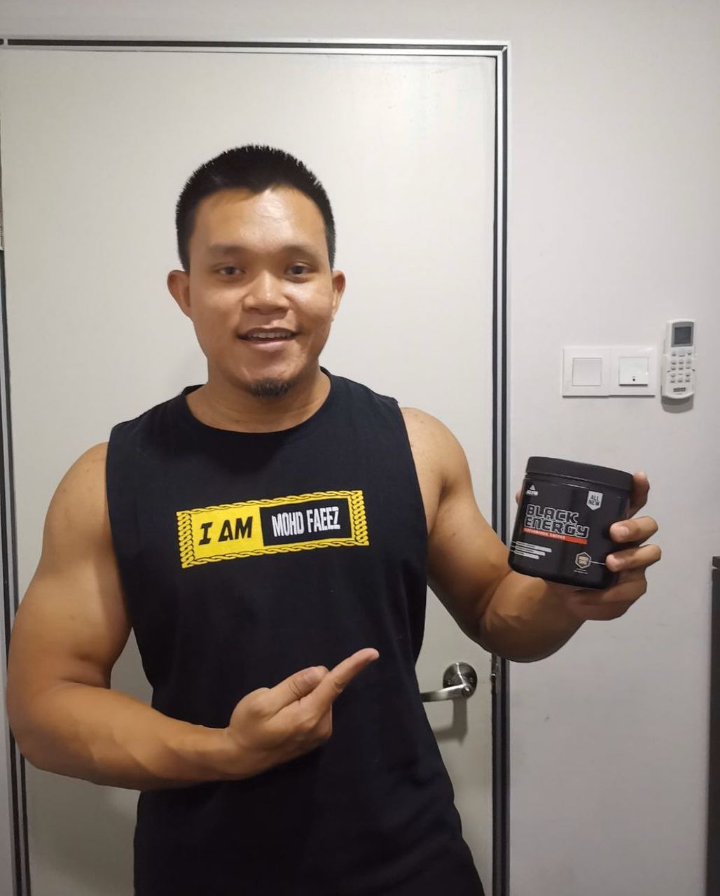 AGYM NUTRITION Black Energy Ener-gyz Sports Pre Workout Strength ...