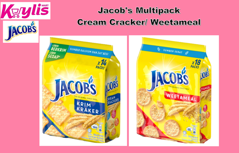 Jacob's Multipack - Cream Cracker/ Weetameal (504g/ 502g | HALAL ...