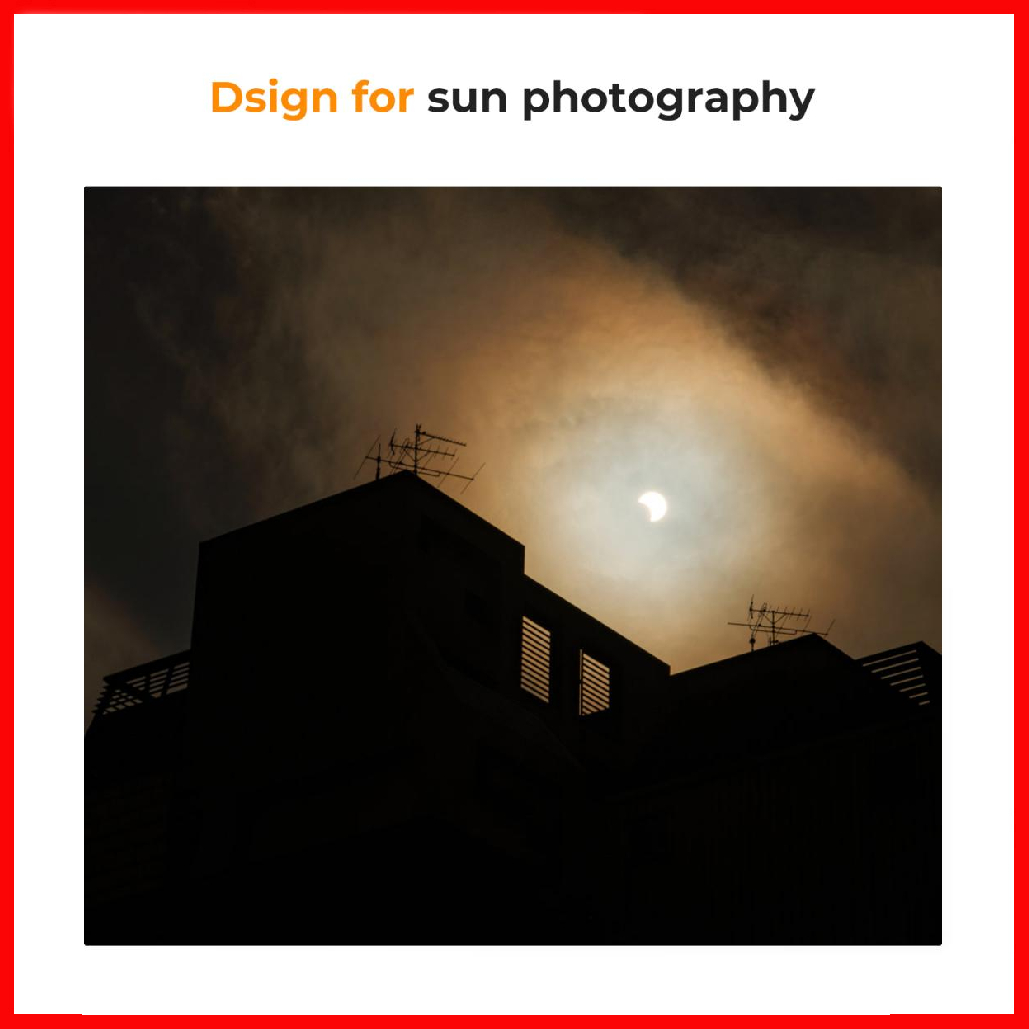 K&F Solar Eclipse photography ND filter ND1,000,000 20 stop for 77mm ...