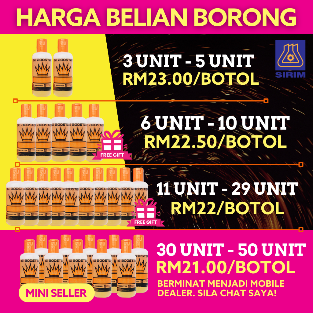3E Booster Additive Nano Technology Penjimatan Minyak / Buang Karbon ...