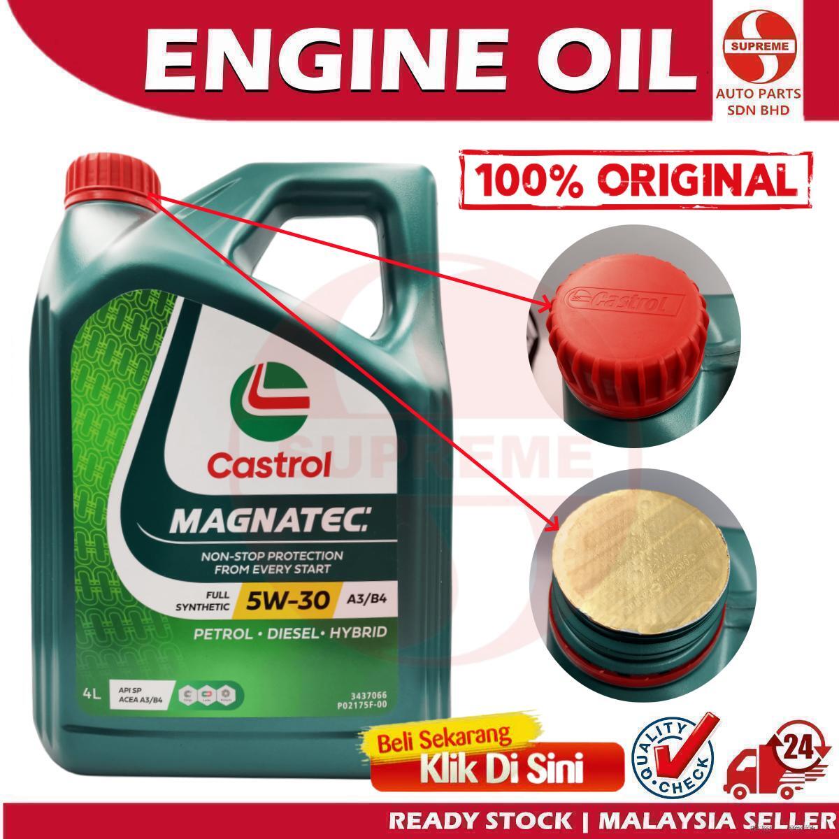 S2U Original Engine Oil Castrol Magnatec DUALOCK 5W30 SN/CF ACEA A1/B1 ...