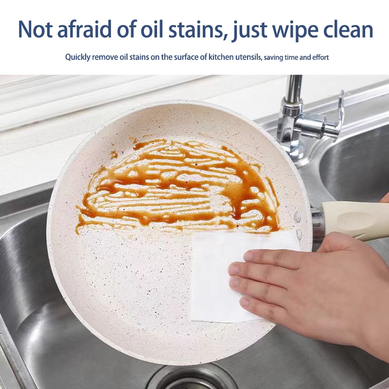 80pcs Kitchen Cleaning Wipes Strong Decontamination Kitchen Wipes ...