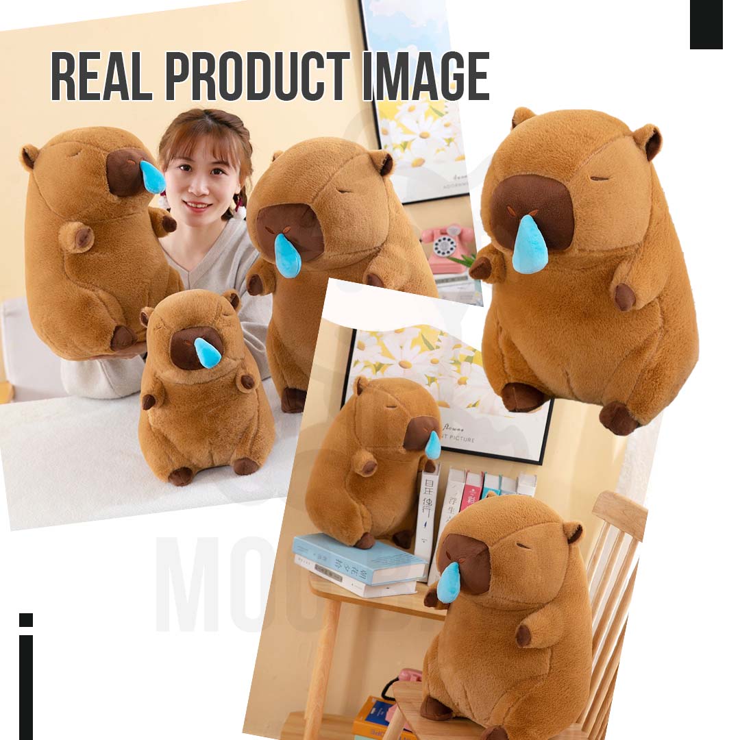Moo Baby Anak Patung Capibara Running Nose Capybara Plushie Capybara ...
