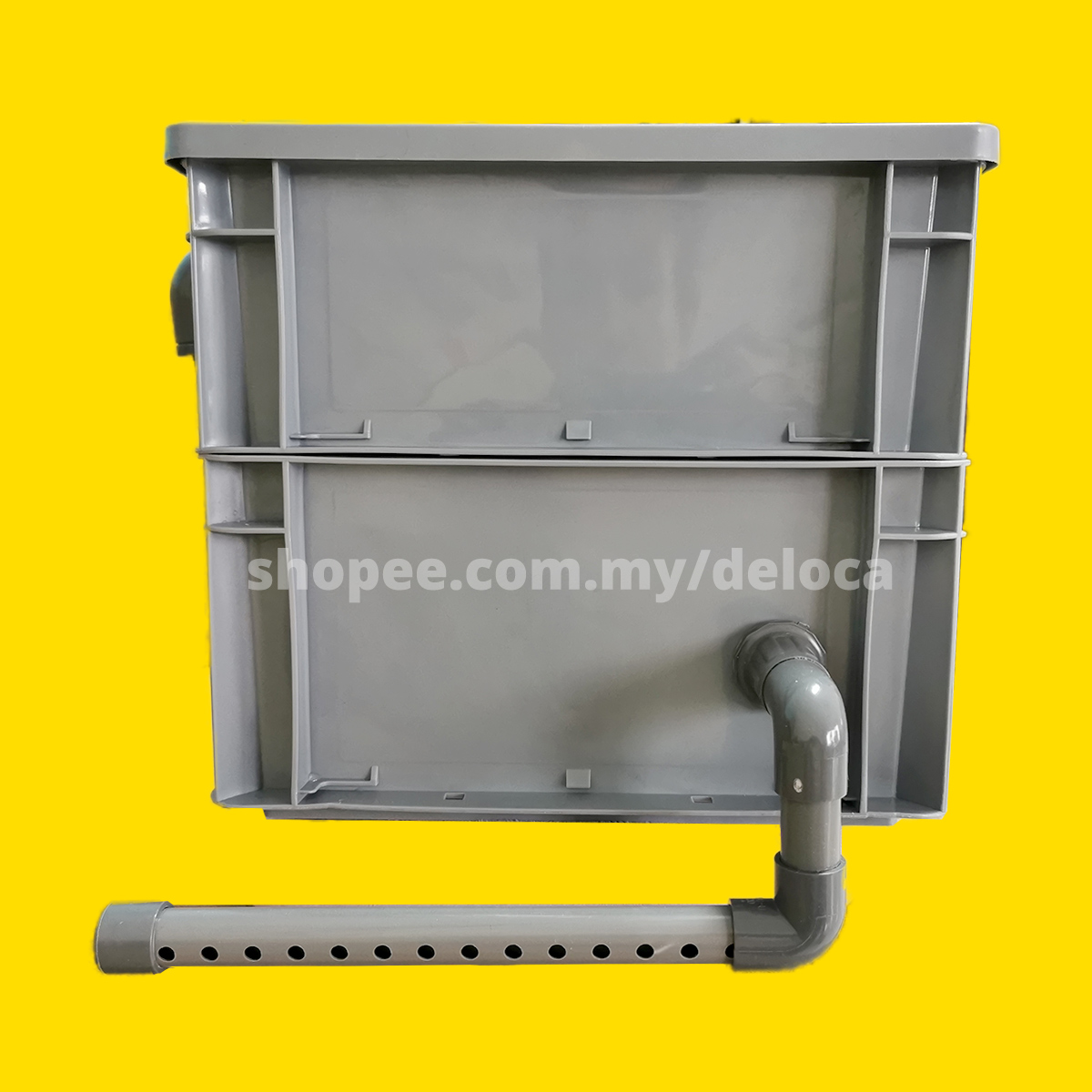 Aquarium Filter Box 2-Tier Indoor Outdoor Aquarium Rainfall Filter Box ...