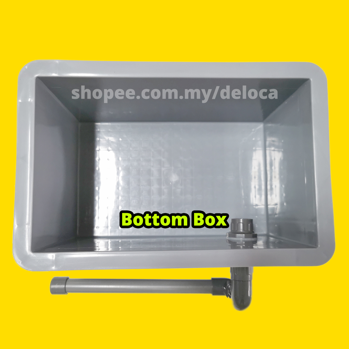 Aquarium Filter Box 2-Tier Indoor Outdoor Aquarium Rainfall Filter Box ...