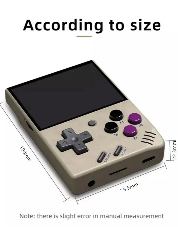 Miyoo Mini Plus Portable Game Console with WiFi Pre-installed 20,000 ...