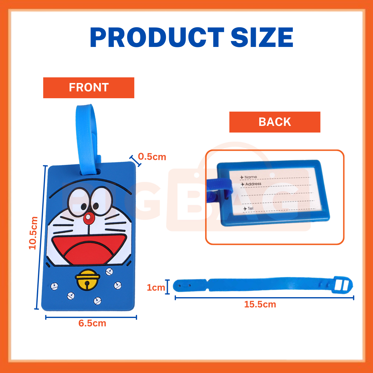 Luggage Tag Travel Tag Nama Bag Tagging Name Luggage Tag Cute Luggage ...