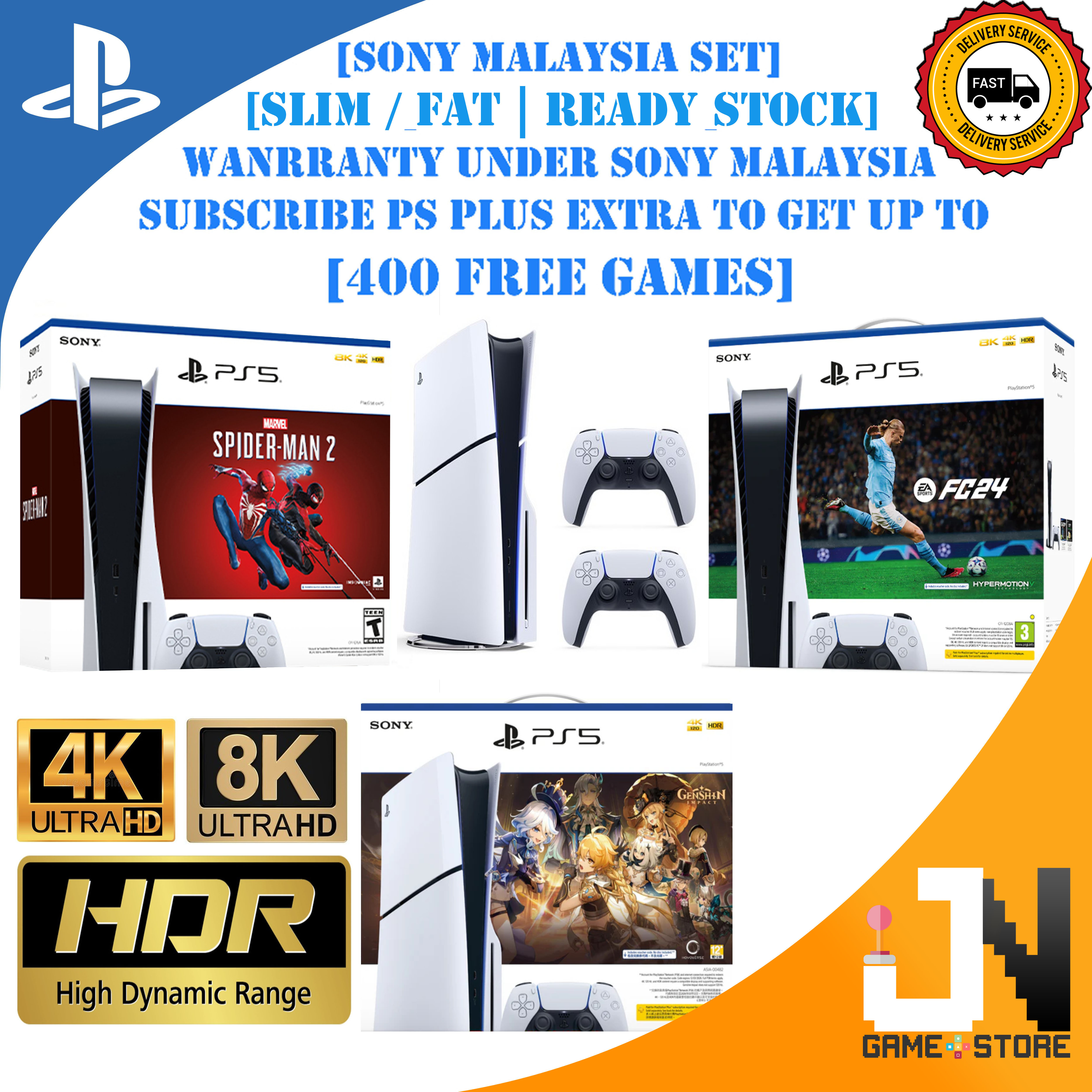Sony Playstaion PS5 Slim 1TB Disc / Digital Version Genshin Impact ...