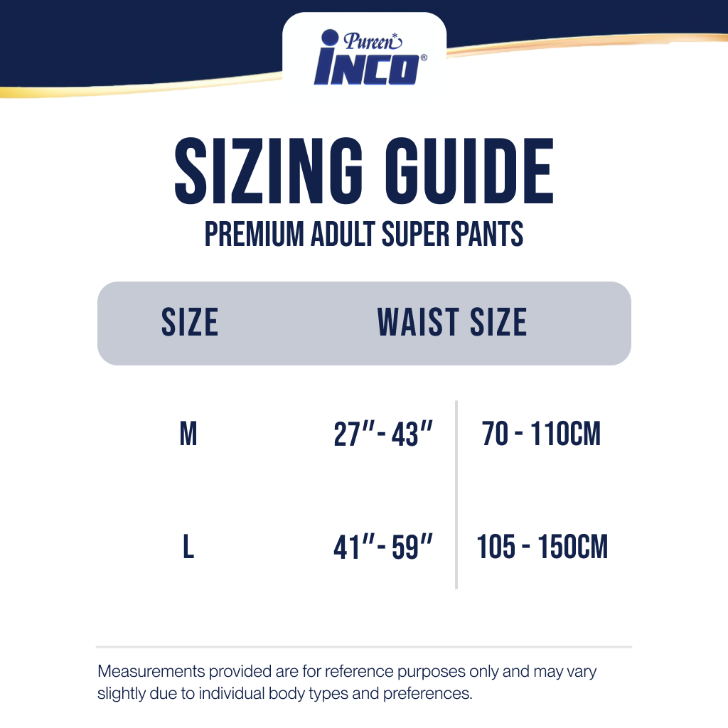 [Bundle Deals] Pureen INCO Premium Adult Super Pants Pull-up (5 + 1 ...