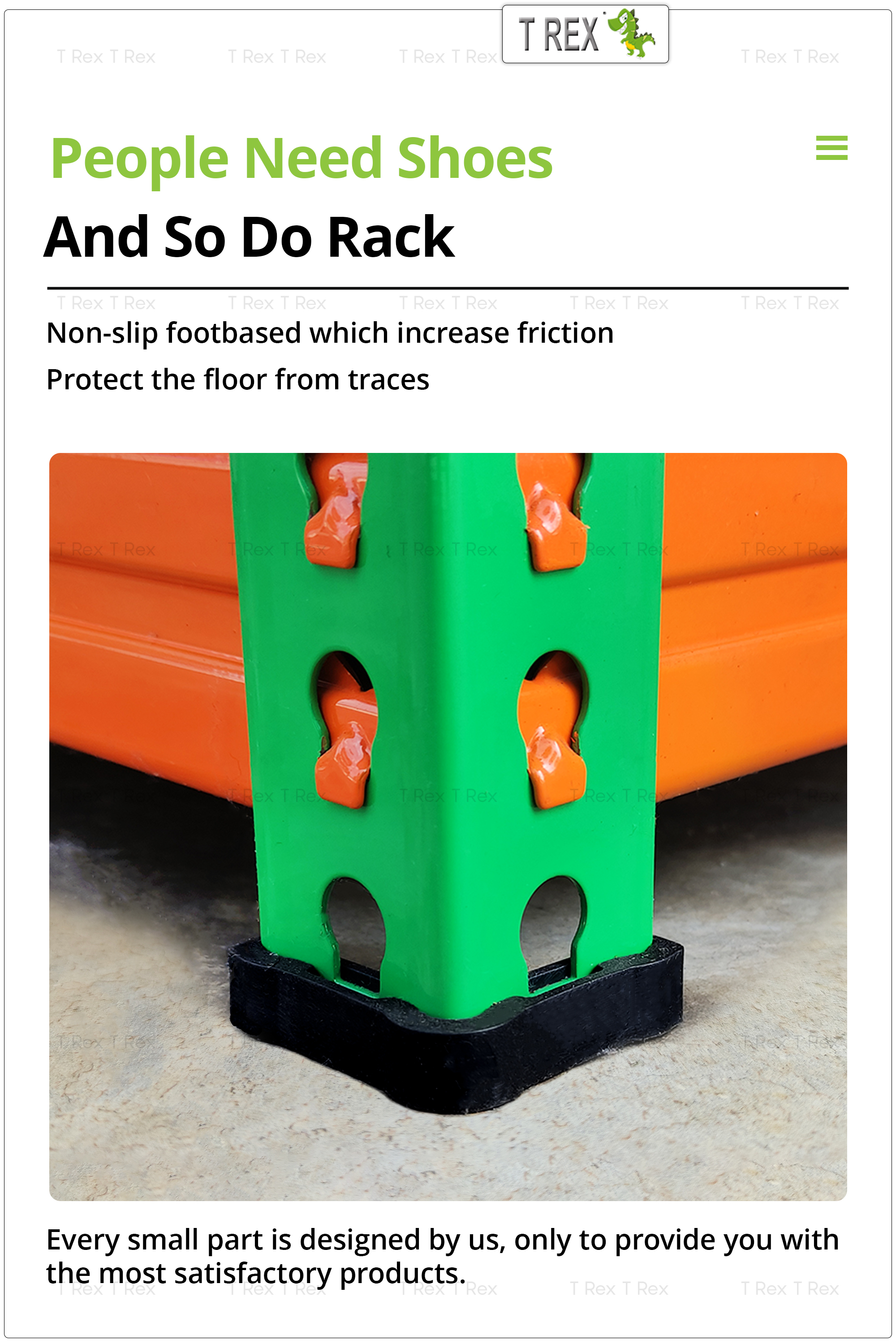 T Rex 3 Tiers Warehouse Boltless Rack / Home, Office, Warehouse, Store ...