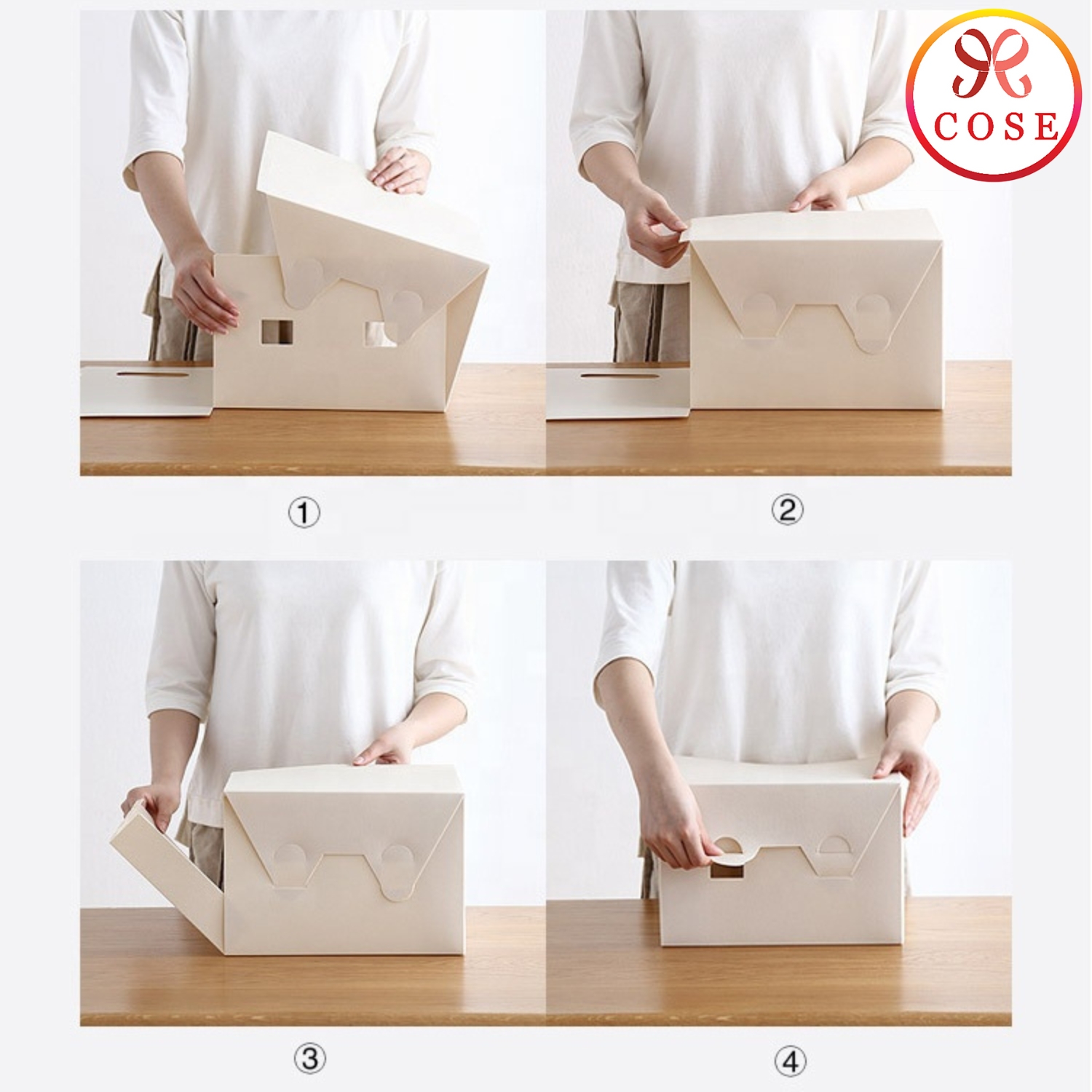 COSE Home Office File Storage Box Books File Box Paper Holders Office ...