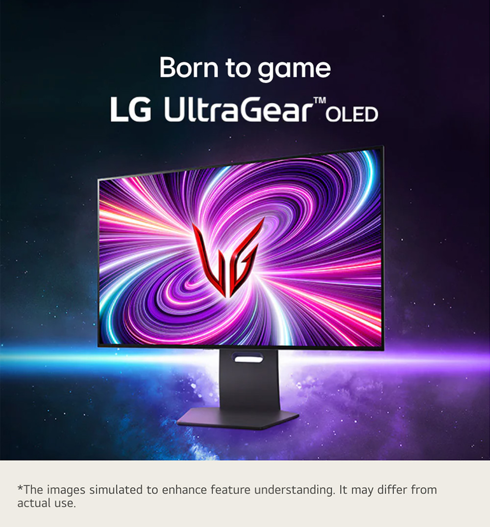 LG 32GS95UE-B 32'' UltraGear™ OLED Dual Mode UHD 240Hz and FHD 480Hz 0 ...