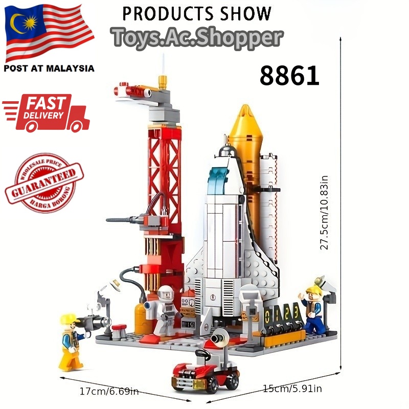 Building Block LELE BROTHER space shuttle/warship/Chinatown Packaging ...