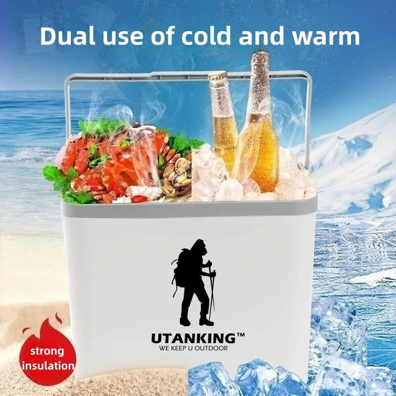 UtanKing™ Cooler Box Camping Ice Box Fishing Food Storage Keep Cold ...