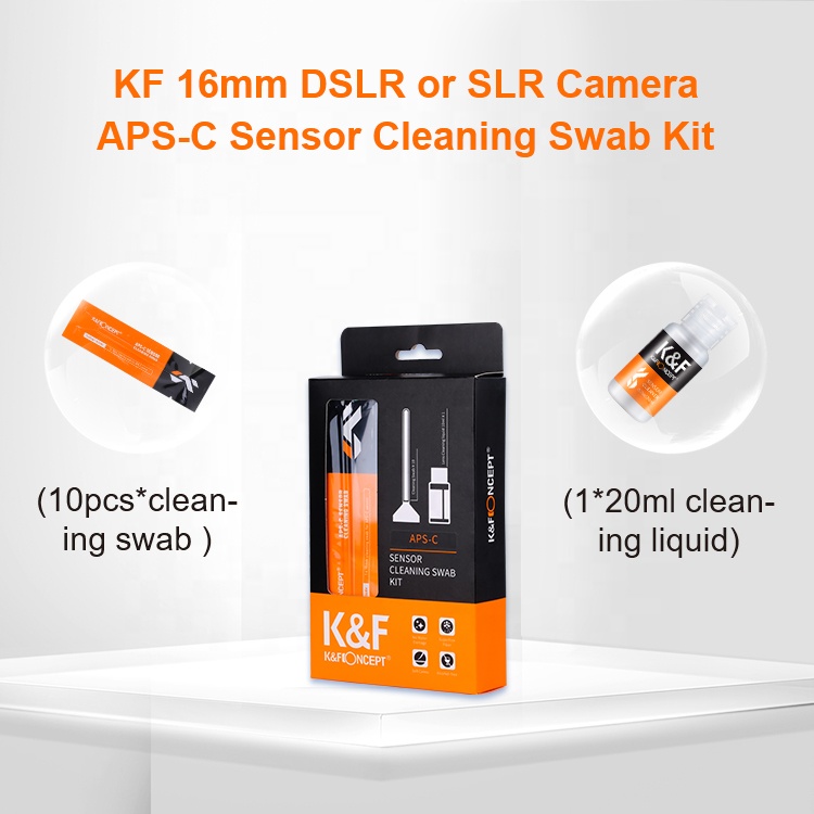 K&F Concept 16mm swab sensor cleaning full-frame sensor cleaning swabs ...