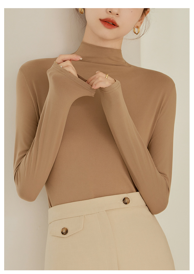 Baju Raya Fashion Office OL High Neck Inner | Turtle Neck Inner Wear ...