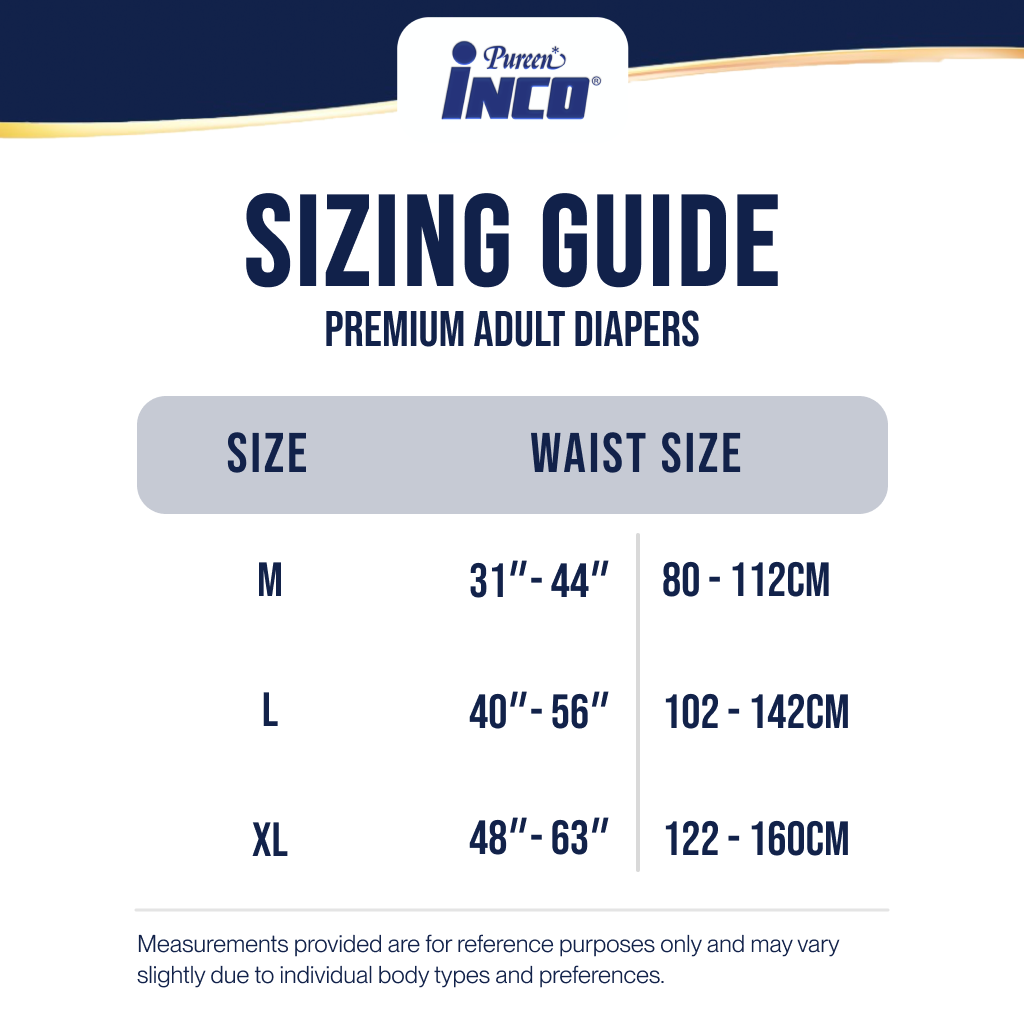 Pureen INCO Premium Adult Diapers (Tape) | Shopee Malaysia