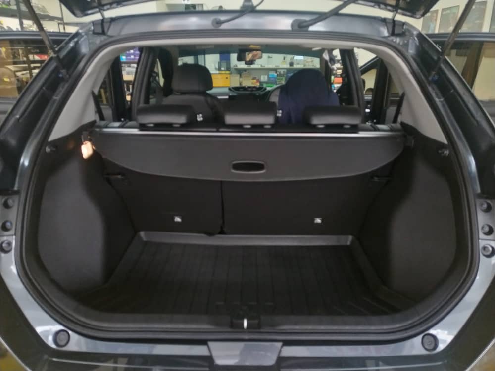 Honda WRV DG4 Leather Retractable Trunk Cover Rear Cargo Boot Shade ...