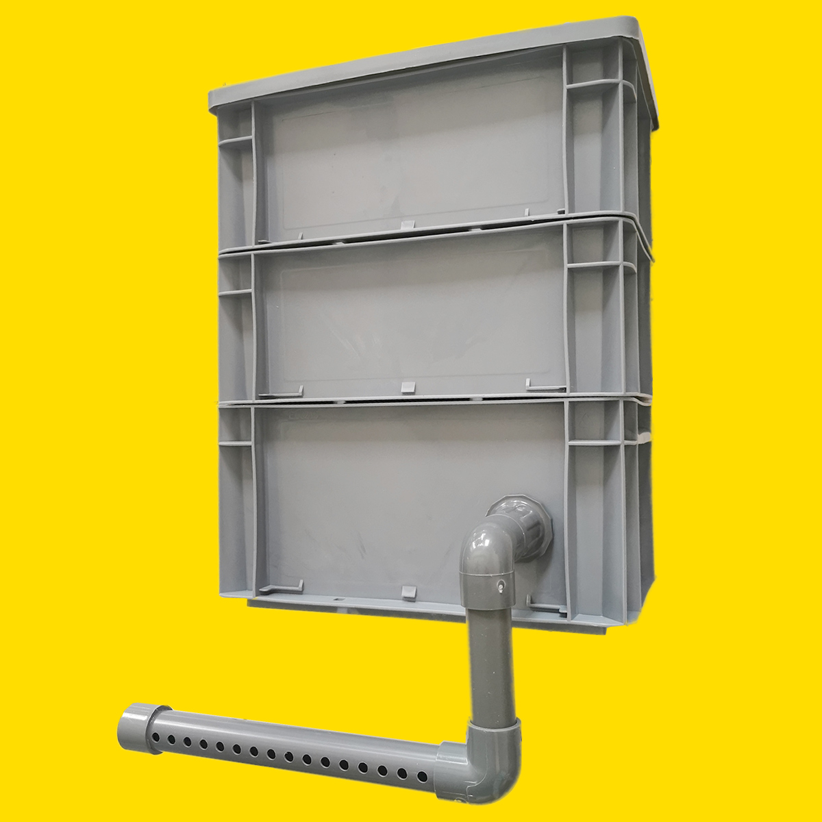 Aquarium Filter Box 3-Tier Indoor Outdoor Aquarium Rainfall Filter Box ...