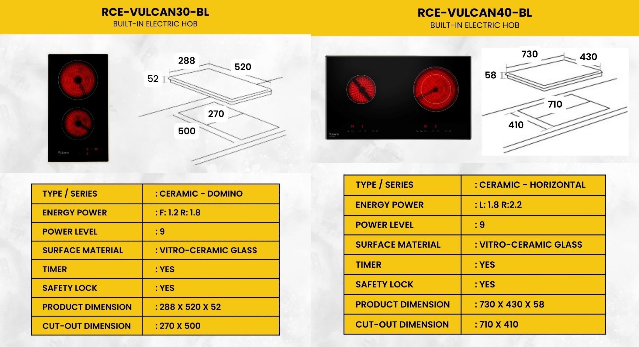 SYK Rubine Kitchen Hood and Hob Set Mark X Boxline Cooker Hood Kitchen ...